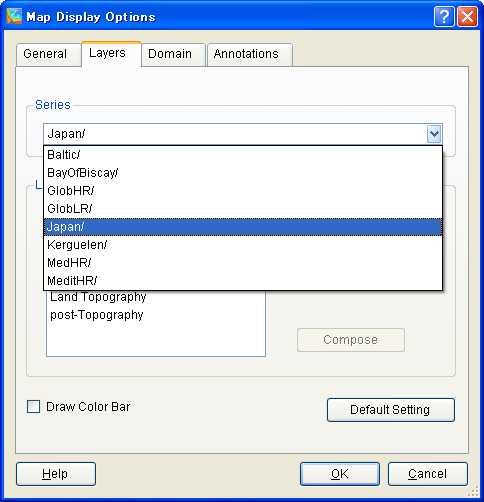 日本周辺高解像度地形オプショナルパッケージの使用方法